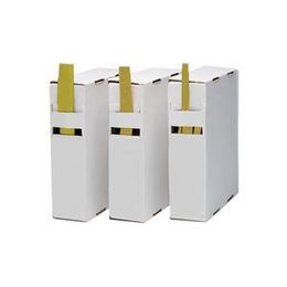 RND Schrumpfschl&auml;uche 2:1, 6 12.5mm, Gelb, Polyolefin, 5m - RND 465-00274