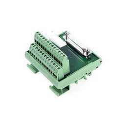 Phoenix Contact FLKM-D25 SUB/B Series 25-Contact Female Interface Module, D-sub Connector, DIN Rail Mount, 2.5A - 2281209