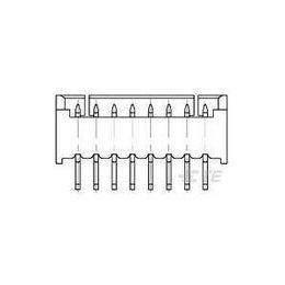 TE Connectivity - AMP PCB Conn 1.25 WTB HDR DIP 3 P, Pack of 550 Pieces - 1734598-3