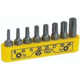 C.K Tools Steckschl&uuml;sselsatz, Torx, 8St&uuml;ck - T4523