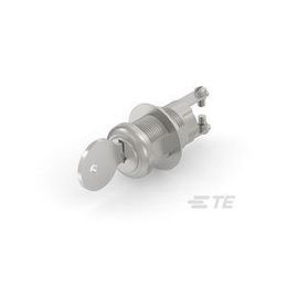 TE Connectivity - AMP Keylock Switch SPST 90&deg; 2POS OFF-(ON), Packung &agrave; 4 St&uuml;ck - 2-1437597-7
