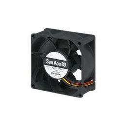 Sanyo Denki Axiall&uuml;fter DC 80x80x38mm 12V 156m&sup3;/h - 9GA0812P1S61