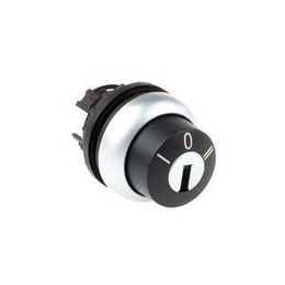 Eaton RMQ Titan 3-position Key Switch Head, Latching, 22mm Cutout - 78635857 M22-WRS3+M22-A