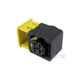 TE Connectivity Conn Housing RCP 4 POS 6mm Crimp ST Cable Mount Black Carton Automotive - 1-1418390-1