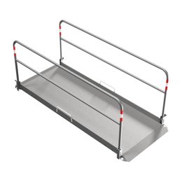 Schake Grabenbrücke aus Aluminium, Breite: 1,00 m, Länge: 2,70 m (20282)