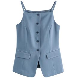 next Suit Vest female Blue size 20
