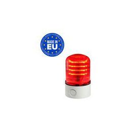 RND LED-Signalleuchte AC 240V 70mA 92mm Rot IP66 Klemmenblock FLR - RND 430-00057