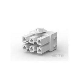 TE Connectivity AMP POWER D/LOCK PLUG HSG 6P Headers & W, Packung &agrave; 500 St&uuml;ck - 179862-1