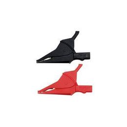 CHAUVIN ARNOUX Krokodilklemmensatz 15A Schwarz, rot - P01295457Z