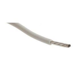 Alpha Wire EcoWire Series White 0.52 mm&sup2; Hook Up Wire, 20 AWG, 10/0.25 mm, 305m, MPPE Insulation - 6714 WH001