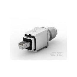 TE Connectivity VARIANT 14; METAL PLUG RJ45 CAT6A 8POS. Telecom and Datacom Connector 8 Contact(s) IDC Terminal Plug, Packung &agrave; 48 St&uuml;ck - 1-2120864-1