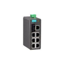 Moxa Ethernet-Switch, RJ45-Anschlüsse 7, Glasfaseranschlüsse 1ST, 100Mbps, Unmanaged - EDS-208-M-ST