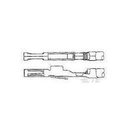 TE Connectivity DLI REC CONTACT Automotive Connectors DL, Roll of 8000 Pieces - 1-170291-1