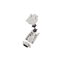 Encitech Connectors D-Sub-Steckverbindersatz, DE-9 Stecker, Gel&ouml;tet, Stahl - 6355-0030-01