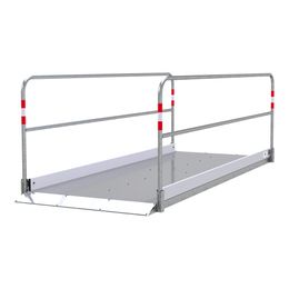 Schake Grabenbrücken aus Aluminium mit Bodenplatte aus Stahl, Breite: 1,20 m, Länge: 3,20 m (2027312)