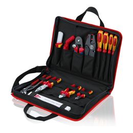 Knipex 00 21 11 Werkzeugtasche "Kompakt" Elektro 14-teilig 290 mm)