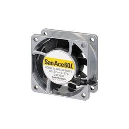 Sanyo Denki Axiall&uuml;fter DC 60x60x25mm 12V 46.8m&sup3;/h - 9LG0612P4H001