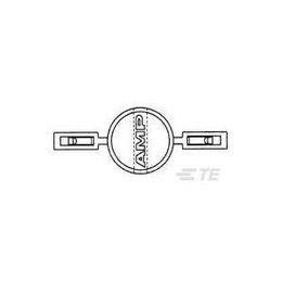 TE Connectivity - AMP Conn Accs POLARIZER AMP-LATCH 1000/BAG, Packung &agrave; 250 St&uuml;ck - 499991-3