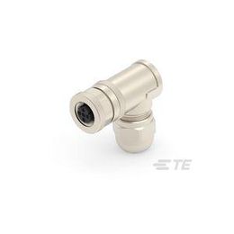 TE Connectivity Connector, Circular, Metric, 4-Position, Rear Mount, Solder, Female, M12 Series - T4112512041-000