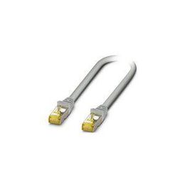 Phoenix Contact Cat6a Straight Male RJ45 to Straight Male RJ45 Ethernet Cable, Grey, 12.5m - 1227590