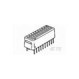 TE Connectivity - AMP Slide Dip Switch 6 Switch SPST Latched, Packung &agrave; 108 St&uuml;ck - 2-5435668-5