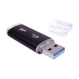 Silicon Power USB-Stick, Blaze B02, 16GB, USB 3.2, Schwarz - SP016GBUF3B02V1K
