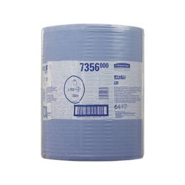 Putztuch WYPALL L20 7356 L380xB350ca.mm 2-lagig blau 1 Rl.x 1000 Tü. ; Kimberly-Clark)