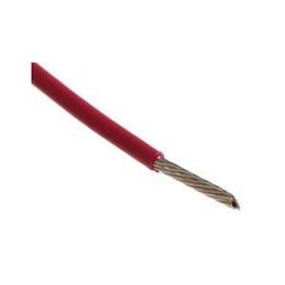 Alpha Wire EcoWire Series Red 0.52 mm&sup2; Hook Up Wire, 20 AWG, 10/0.25 mm, 305m, MPPE Insulation - 6714 RD001