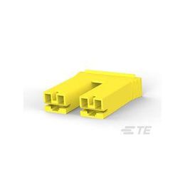 TE Connectivity PL&STANDARD FASTON 250 HSG REC YELLOW Te, Pack of 950 Pieces - 520935-6
