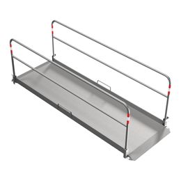Schake Grabenbrücke aus Aluminium, Breite: 1,00 m, Länge: 3,20 m (20283)