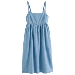 next Kleid Damen Gr&ouml;&szlig;e 44 blue denim Winterkleid