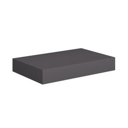 neoro n50 & rivea Konsolenplatte B: 80 H: 12 cm aus Holz-Werkstoff (HPL), BN0463GR,