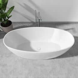 evineo ineo4 pro freistehende Badewanne L: 150 B: 75 cm, BE4017WH,