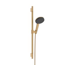 Hansgrohe Raindance Alive Select S Brausegarnitur mit Stange, 3 Strahlarten, 24602140,