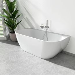 evineo ineo4 Vorwand-Badewanne L: 166 B: 80 cm, BE4001WH,