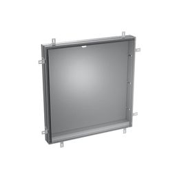 neoro n50 | n60 & rivea Einbaurahmen für Unterputz-Spiegelschrank B: 80 H: 88,2 T: 16,6 cm, BN0477MI,