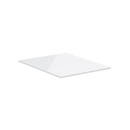 neoro n50 Slim-Konsolenplatte B: 40 cm aus thermoplastischem Werkstoff (PMMA), BN0400WH,