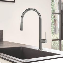 Hansgrohe LivaFine Küchenarmatur, ausziehbar, schwenkbar, 72862800,