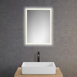 neoro n30 Lichtspiegel B: 50 cm, mit umlaufender Beleuchtung, direkt + indirekt, BN0001MI,