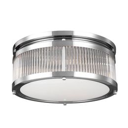 Elstead Paulson LED Deckenleuchte G9 4-fach Chrom IP44