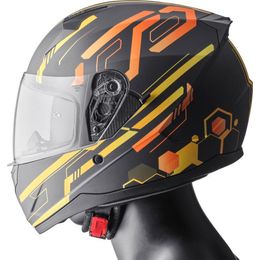 GMS-Moto Hexago Graphic, Integralhelm