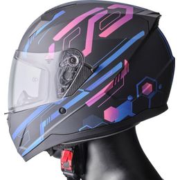 GMS-Moto Hexago Graphic, Integralhelm