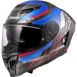 LS2 FF807 Dragon Carbon Trax, Integralhelm