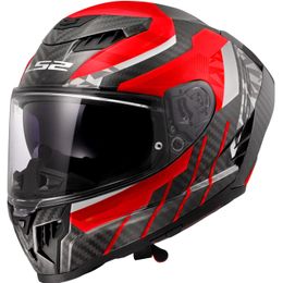 LS2 FF807 Dragon Carbon Trax, Integralhelm