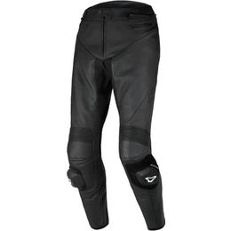 Macna Ovito, Lederhose perforiert