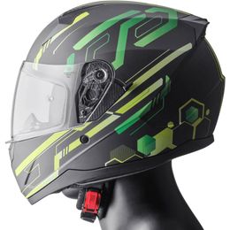 GMS-Moto Hexago Graphic, Integralhelm