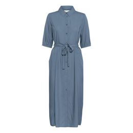 Cream Shirt Dress 'Tiah' female Blue size 38