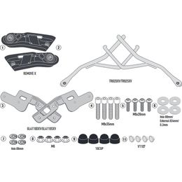 Givi Remove-X, abnehmbare Abstandhalter