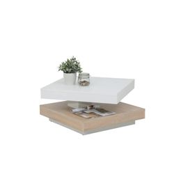 M&ouml;bel Kraft Couchtisch drehbar wei&szlig; Ma&szlig;e (cm): B: 67 H: 35 &raquo; M&ouml;bel Kraft