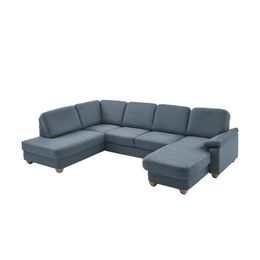 Kollektion Kraft Wohnlandschaft Oliver blau Ma&szlig;e (cm): B: 300 H: 85 T: 202.0 &raquo; M&ouml;bel Kraft